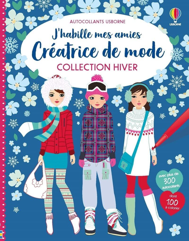 Usborne – J’habille mes amies – Créatrice de mode – Collection Hiver