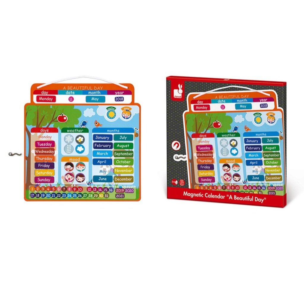 Janod – Magnetic calendar a beautiful day