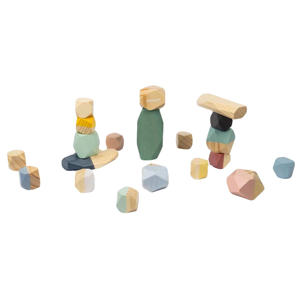 Janod – Sweet cocoon stacking stones