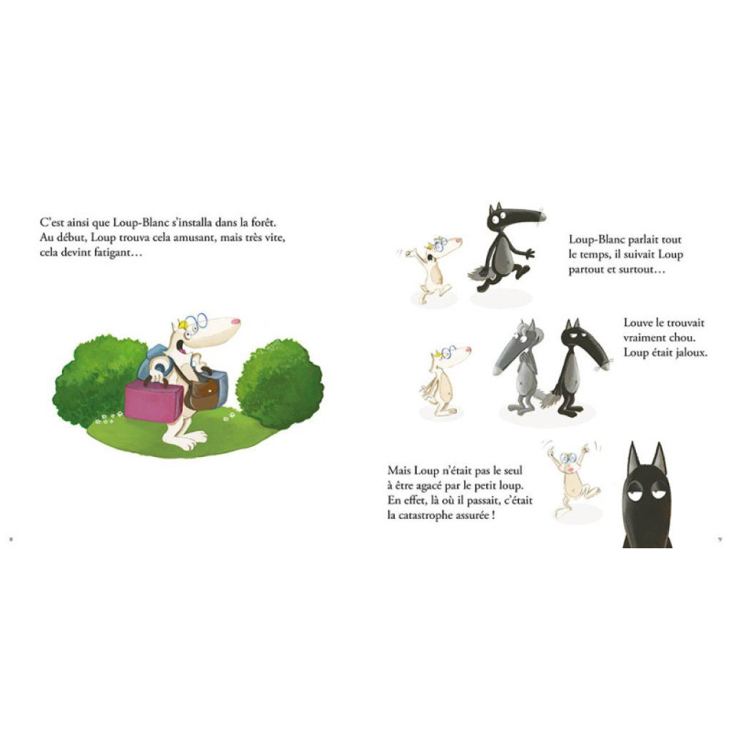 Auzou - Le loup qui avait un nouvel ami - My Bulle Toys