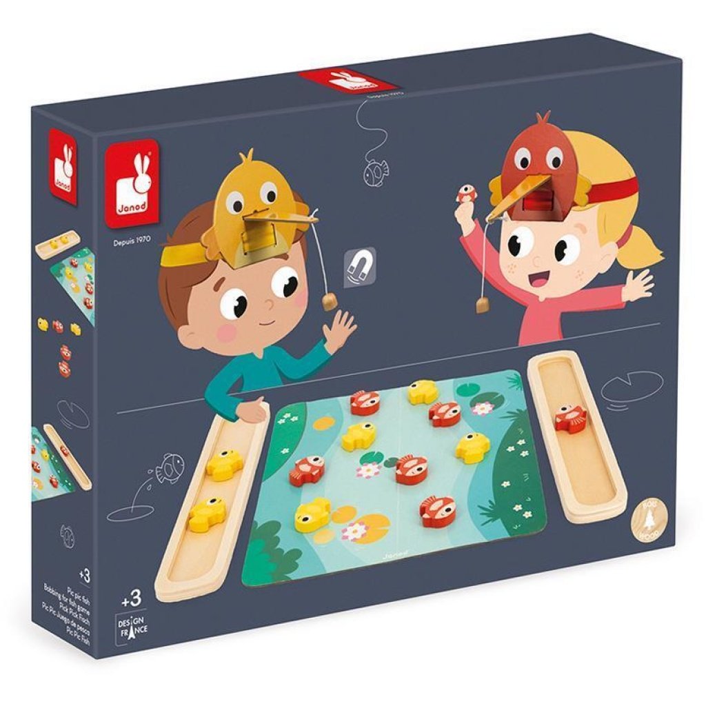 Janod - Bobbing for fish game - Game of skill - My Bulle Toys