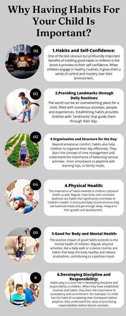 Why Having Habits For Your Child Is Important?